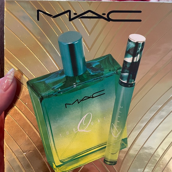 MAC Cosmetics | Other | New Mac Turquoise And Yellow Fragrance Set ...